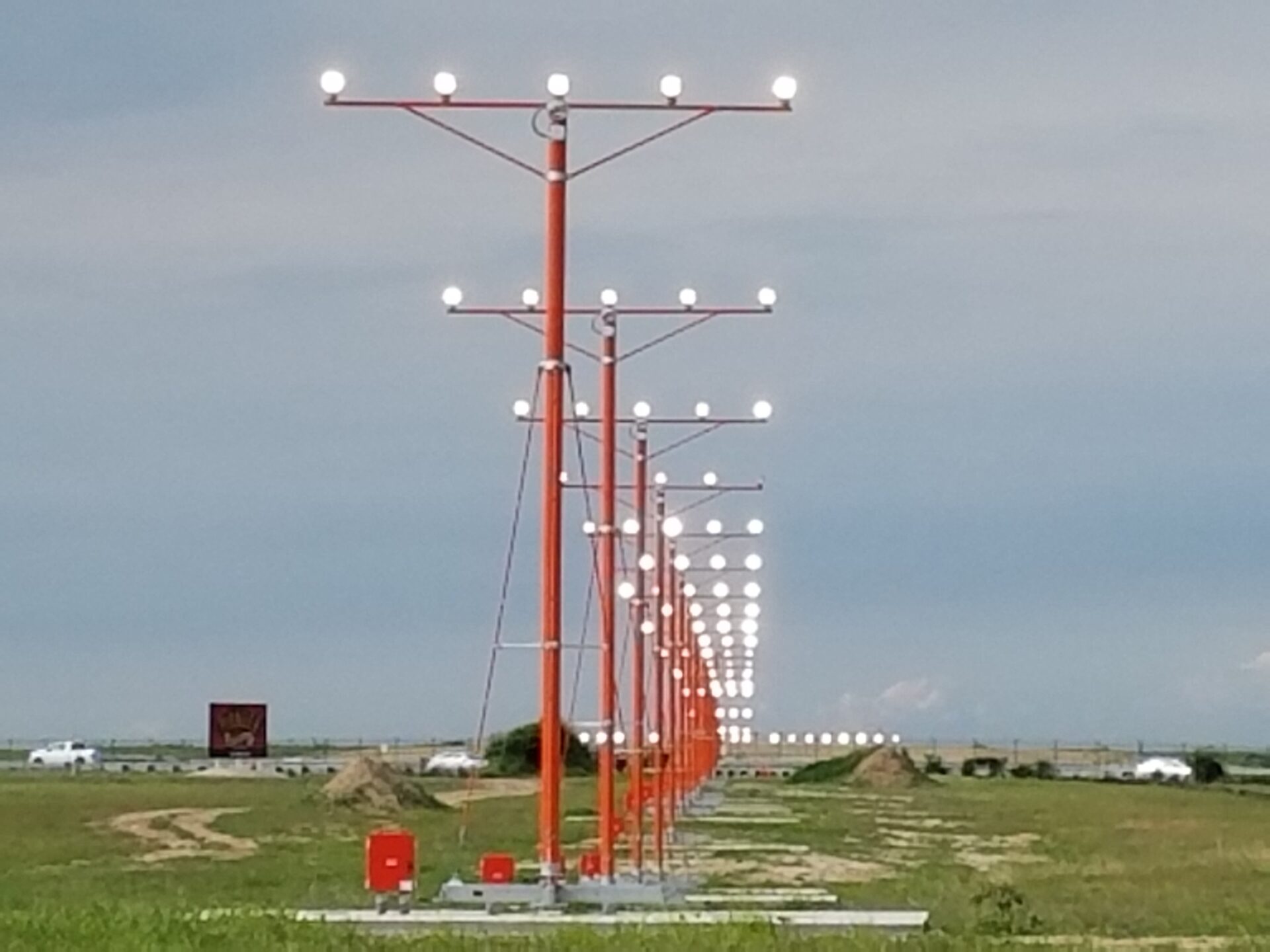 Dover RW 01 approach lights – Atlantic Electric LLC